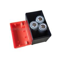 China 12V 4.5Ah Motorcycle Battery Box Plastic For 18650 Cells IP54 Rated Dimensions 112x68x106mm for sale