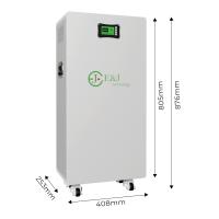 China 48V 392Ah 20kWh Solar Battery Cabinet Type LiFePO4 ESS Compatible With Deye Victron Growatt Inverters Floor Mounted Lithium for sale