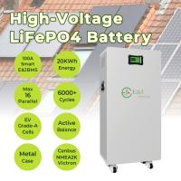 China High Density 20kWh 51.2V 392Ah LiFePO4 Battery Pack Floor Standing Semi Solid State Battery Pack for sale