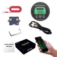 China Real Time DC Shunt Battery Monitor Waterproof 75A SOC Meter With Bluetooth Connectivity APP SOC Track for sale