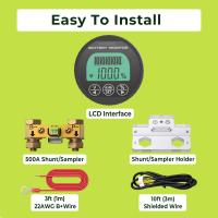 China Smart Shunt Bluetooth Car Battery Monitor IP67 Waterproof For RV Motorhome Camping for sale