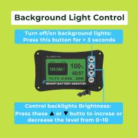 China 150A Bluetooth SOC Battery Monitor Fuel Gauge For 12V 24V 48V Solar RV Camping for sale