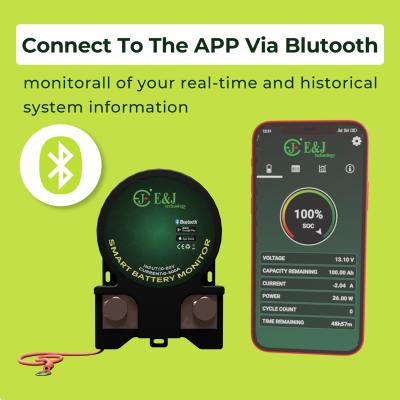 China Smart Shunt 500A Current Wireless Battery Monitor Bluetooth With App Display for sale