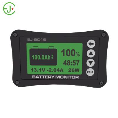 China High Precision Battery Coulomb Counter 75A Smart Shunt 8-80V For Lithium Lead Acid Battery for sale