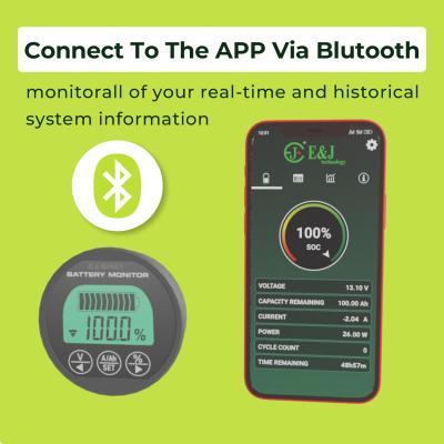 China Smart Shunt Bluetooth Wireless Battery Monitor 500A For Lead Acid AGM Battery Packs for sale