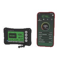 China Lithium Lead Acid Battery Pack Monitor Shunt 500A With For APP History Record Audible Alarm RS485 8-80V for sale