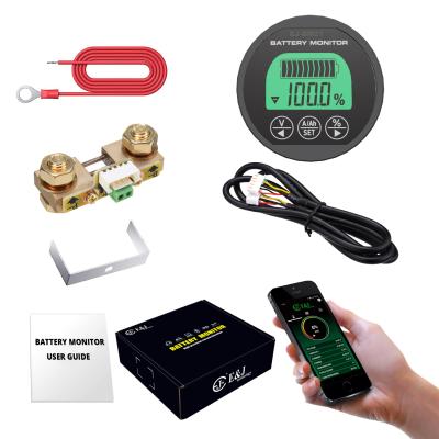 China Pure Copper Shunt Battery Monitor For Battery Pack 150A Current Monitoring 8-80V Voltage Range for sale