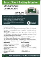 China 500A BT Smart Shunt Current Battery Monitor For Lithium Batteries 8-80V For Battery Pack Use for sale