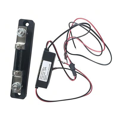 China 12V 48V Bluetooth Smart Shunt LiFePO4 Battery Monitor 150A - 500A App Control SoC Meter for sale