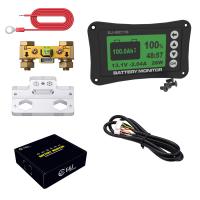 China Universal LCD Battery Monitor 500A Smart Shunt With Alarm And Optional CANBus RS485 for sale