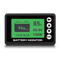 China Smart Shunt Wireless Battery Monitor SOC LCD Gauge 8-80V For Marine RV Boat Splash Proof for sale