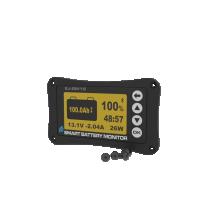 China 150A Real Time Current Shunt Monitor Smart Shunt SOC Voltage Current Ah Tracking Programmable Alarms High Accuracy for sale
