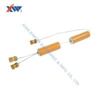 China Customized High Voltage Ceramic Capacitor Rod 36KV 45PF Coated Available for sale