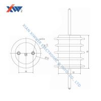 China 12KV Capacitive Voltage Detector Metering Circuit Breaker Transformer Live Line Sensor Unit for sale