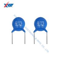 China 125VAC / 250VAC / 300VAC Safety Capacitor 10 - 82pF / 100 - 102pF / 471 - 472pF for sale