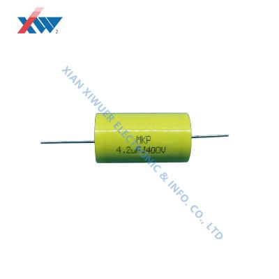 China CBB20 Axial Direction Type Metalized Polypropylene Film Capacitor 250V / 400V / 630V for sale