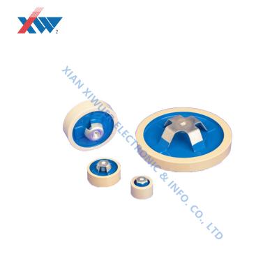 China 10-15kV 25-6000pF CLASS 1 Ceramic Dielectric Capacitor RF Power Capacitors 14kV 150pF for sale