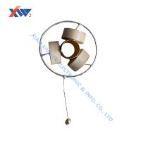 China 1.2A Max Ripple Current High Voltage Radial Ceramic Capacitor 10mm X 15mm Size 5mm Lead Spacing for sale