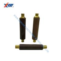China Brown 24KVac 15pF High Voltage Live Line Ceramic Capacitors For Indicators And Charged Displays for sale