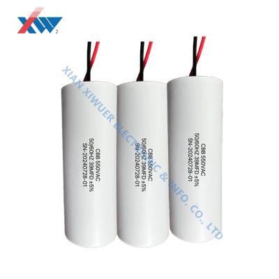 China 550VAC Film Capacitor 35μF for AC Power System 50/60Hz CBB Metalized Polypropylene for sale