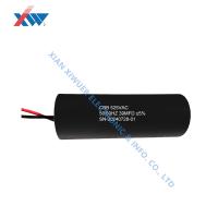 China CBB Cylinder Film Capacitor 84uF 525VAC 60Hz 2 Wires 55x145mm Run Capacitor For Air Compressor for sale