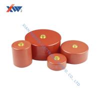 China Ultra Low Partial Discharge 50kVDC 5600pF High Voltage Doorknob Capacitors for sale