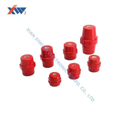 China Large-scale power generation facility Busbar Insulators SM40-M8 with Mechanical Support and Enhanced Brass or Steel Insert for sale