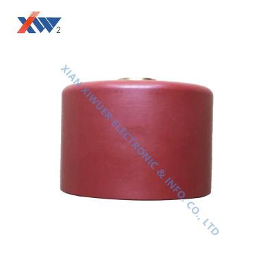 China 12kVDC High Voltage Ceramic Screw Terminal Capacitor 6000pF For Doorknob Mounting for sale