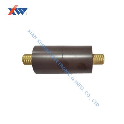 China 24kV High Voltage Ceramic Capacitor Core Rod with 80pF Nominal Capacitance for sale