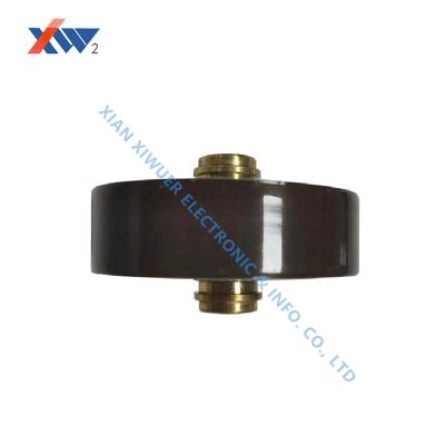 China High Voltage Doorknob Capacitor with 3.5 kVAC to 14 kVAC Range High Current ≥50mA and Low Dissipation ≤0.0040 for Critical Applications for sale