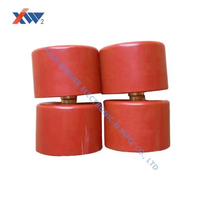 China Low Dissipation High Voltage Doorknob Capacitor with High Withstanding Voltage and Insulation Resistance for RF Power Supply for sale