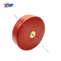 China Customized Ultra-High Voltage Doorknob Capacitor with Low Dissipation High Withstanding Voltage and High Insulation Resistance for EB-PVD Equipment for sale