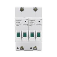 China FD2 FD10 255VAC Pluggable Surge Protective Device 20kA Rated 40kA Maximum N PE Protection Arrester for sale
