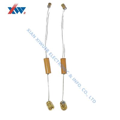 China 12kV 125pF High Voltage Ceramic Capacitor With Small Cap Insert Terminal for sale