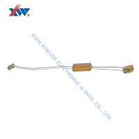 China 12kV 125pF High Voltage Ceramic Capacitor With Small Cap Insert Terminal for sale