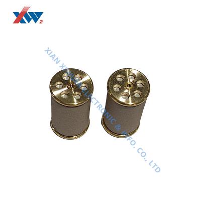 China 38kV 79pF High Voltage Ceramic Capacitor With Shielding Ring for sale