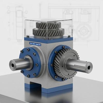 China Durable Helical Worm Gear Reducer Optimized for Heavy Load Applications Delivering Stable Torque and Minimal Noise Levels for sale