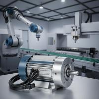 China AC Servo Motor Designed for Industrial Automation Applications Including Robotics CNC Machines and Automated Production Lines for sale