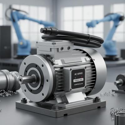 China High Torque AC Servo Motor Designed for Robotics CNC Machines and Automated Production Lines Ensuring Performance for sale