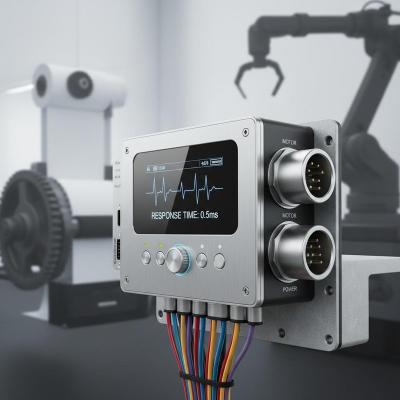 China Programmable AC Servo Motor Driver Delivering Fast Response Time Suitable for Printing Machines and Robotics Integration for sale