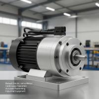 China Robust 24V DC Servo Motor Suitable for Continuous Operation and Accurate Positioning in Industrial Equipment for sale