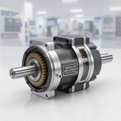 China Versatile Double Reduction Worm Gear Reducer Engineered for Precise Speed Reduction and High Torque Output in Automation for sale