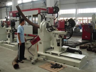 China Bent pipe- Flange automatic welding system for sale