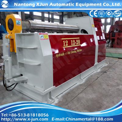 China Promotion Mclw12CNC  Hydraulic 4 Roller Plate Rolling/Bending Machine with Ce Standard for sale