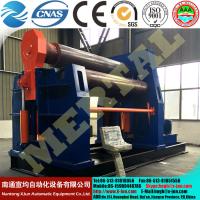 China MCLW12NC-60*3200 4 Roll Plate Rolling/bending Machine with CE Standard,Feeding platform for sale