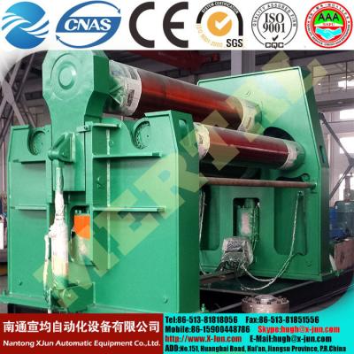 China Hydraulic CNC Plate rolling machine /4 Roll Plate Rolling Machine with CE Standard for sale