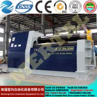 China CNC Plate Bender Rolling Machine Hydraulic CNC Four Roller Panel Rolling Forming Machine for sale
