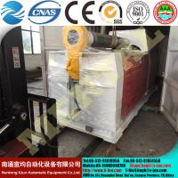 China MCLW12CNC , small hydraulic CNC four roller plate rolling machine for sale