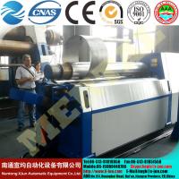 China CNC machine Hydraulic CNC Plate rolling machine /4 Roll Plate Rolling Machine with CE Standard for sale
