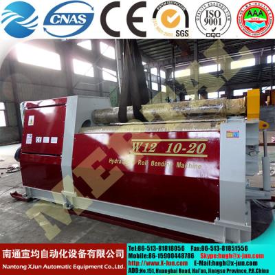 China Mclw12CNC-20X2000 Hydraulic 4 Roller Plate Rolling/Bending Machine with CE Certification for sale